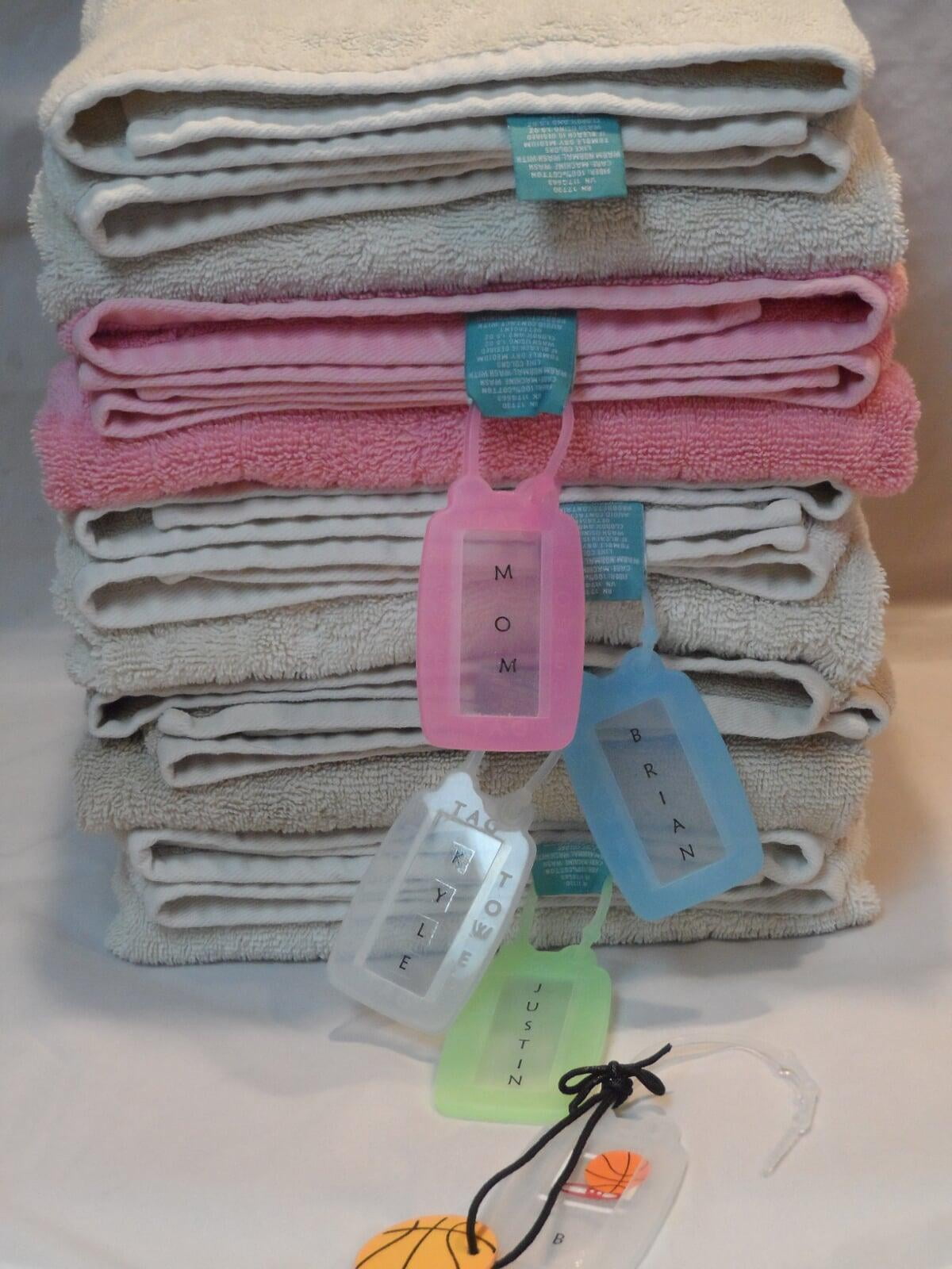 TOWEL TAG id | Self personalizing name identifiers